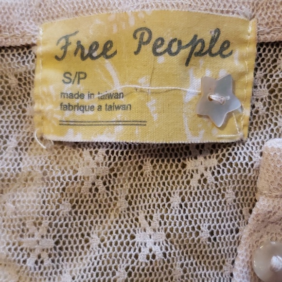Free People | Tops | Rare Free People Vintage Top | Poshmark